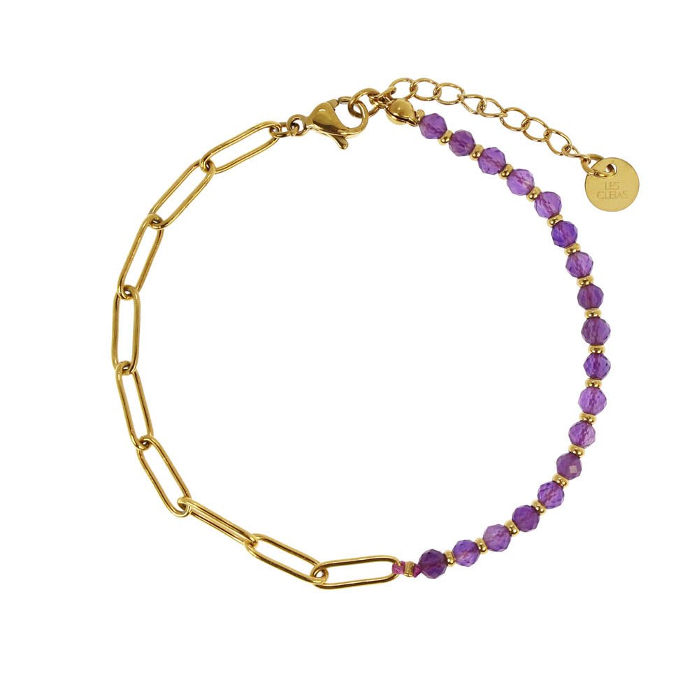 Adeline steel bracelet | Les Cleias